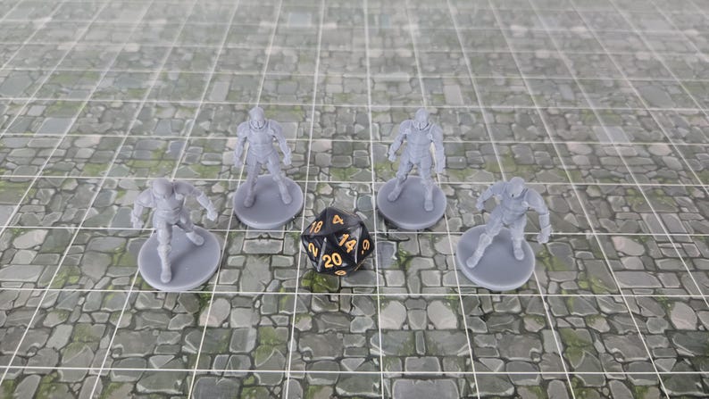 Animated Armor Miniatures: D&D Medium Construct Minis, Sentinel Guard ...