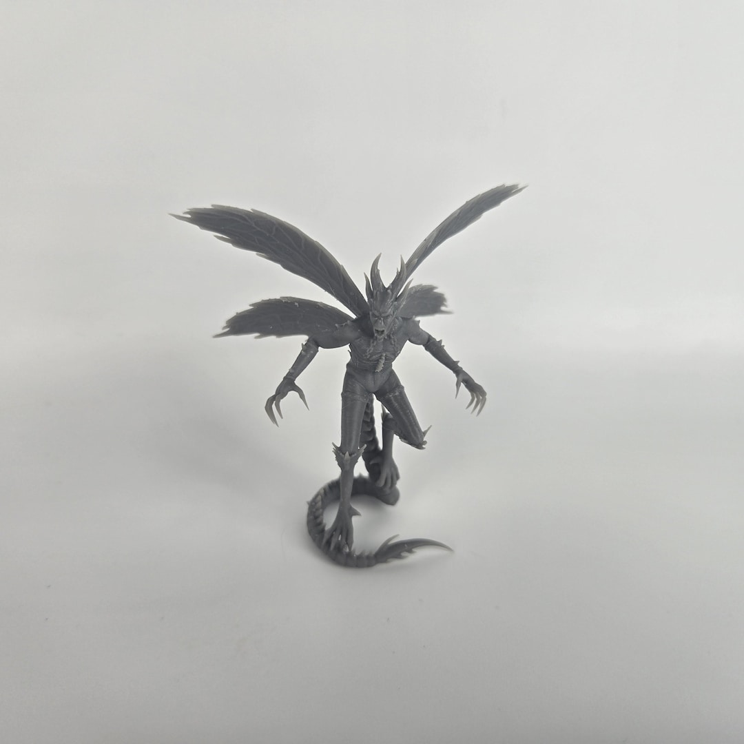 Bone Devil Miniature | Boss Devil for Dnd Tabletop Gaming - Etsy
