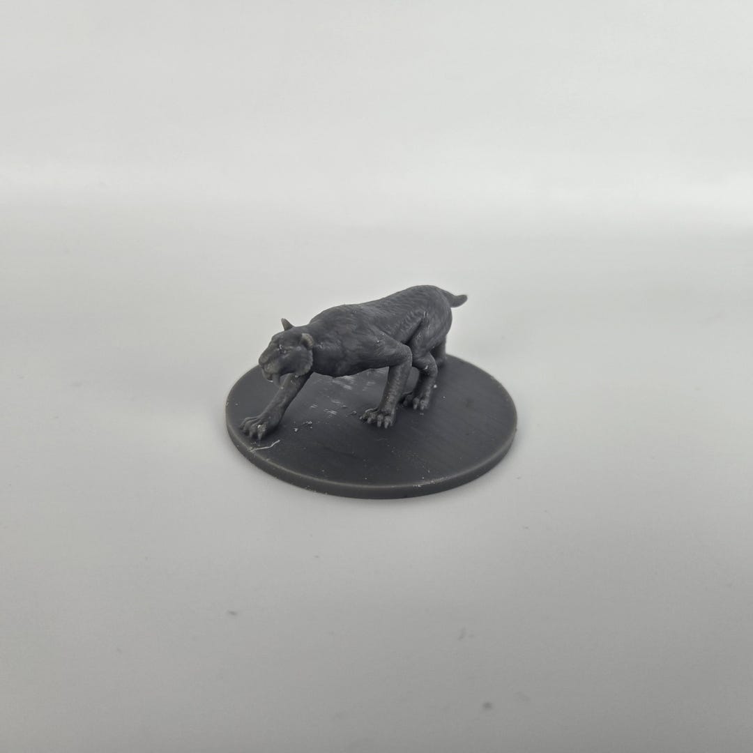 Saber-toothed Tiger Prehistoric Cat | 28mm–32mm Scale Sabretooth ...