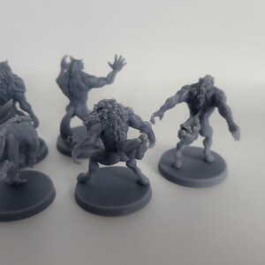 Werewolf Thriller Pack 5 Piece Collection of Lycans - Werewolves - Etsy
