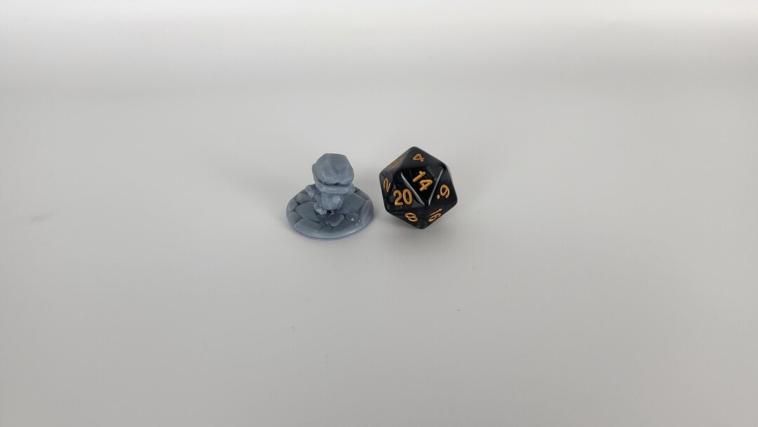 Baby Stone Rock Golem Earth Elemental Familiar for Tabletop Gaming - Etsy
