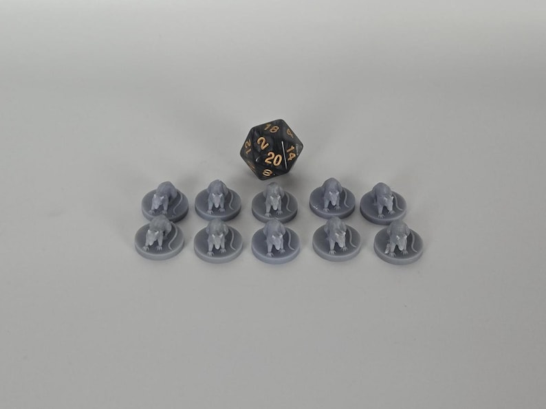 Giant Rat Pack 10 Pc Collection for Tabletop Gaming - Etsy