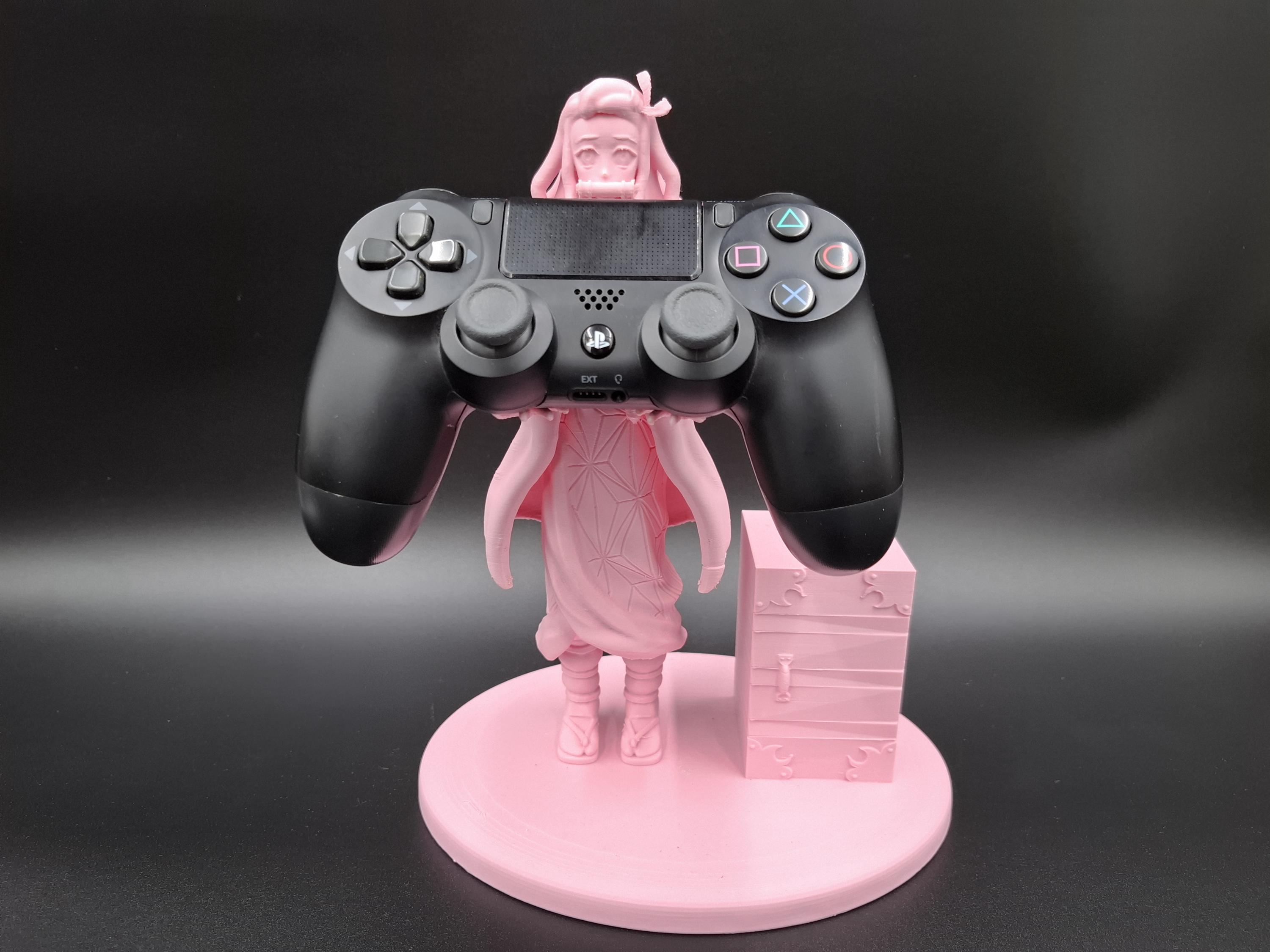 Demon Slayer Handpainted Nezuko Controller Stand | Demonslayer Geekgift ...