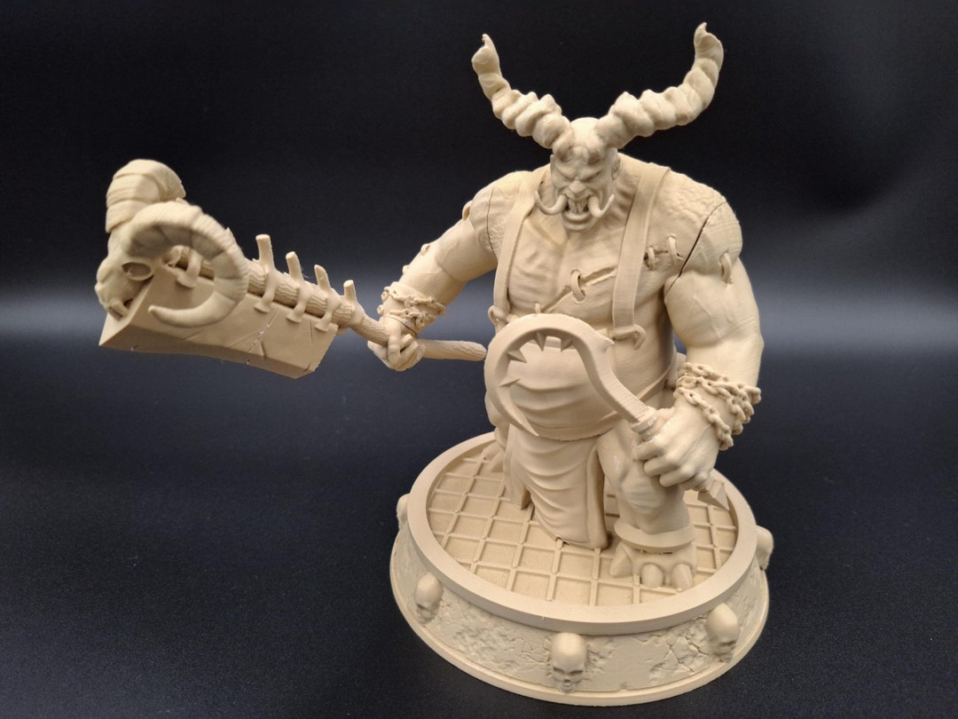 Diablo Butcher Action Figure Geekgift for Gamers Butcher Sculpture ...