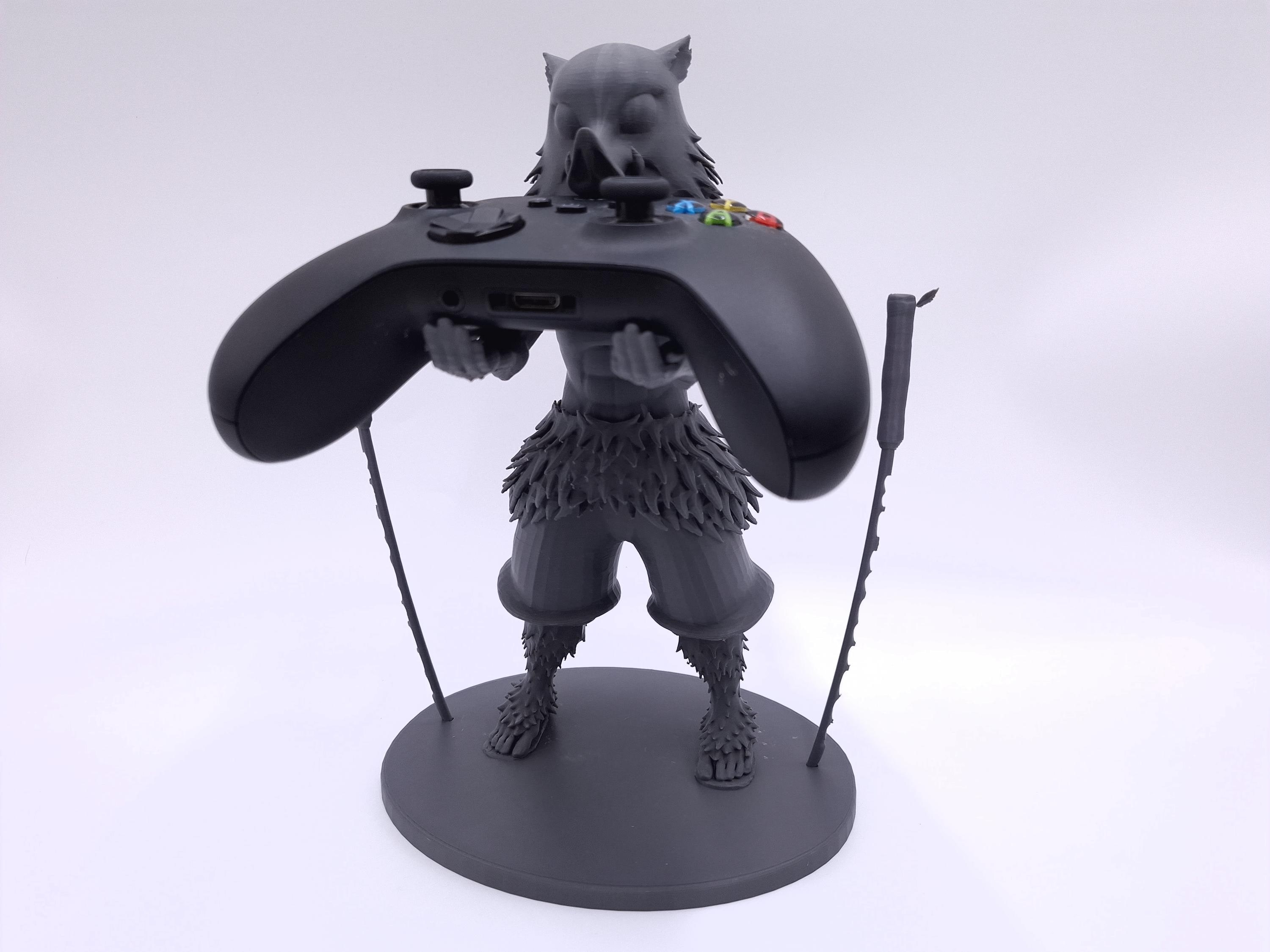 Demon Slayer Inosuke Controller Stand Hand Painted | Anime Controller ...