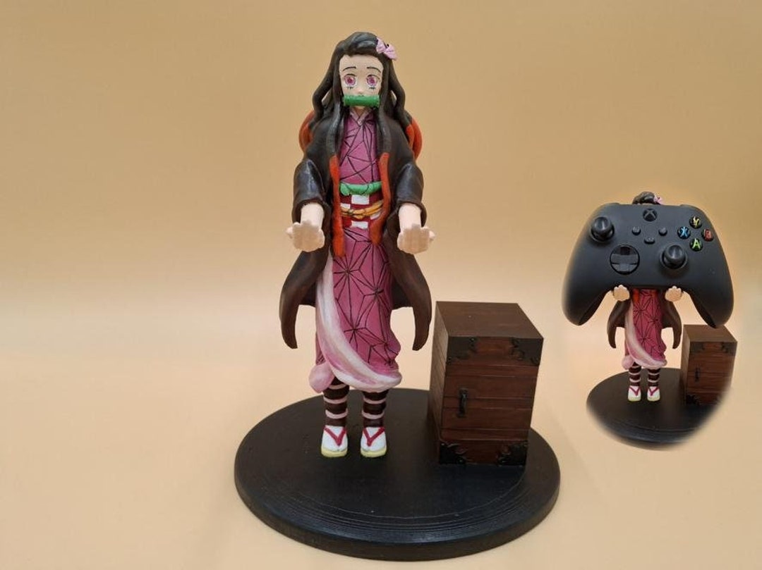 Demon Slayer Handpainted Nezuko Controller Stand Demonslayer Geekgift ...