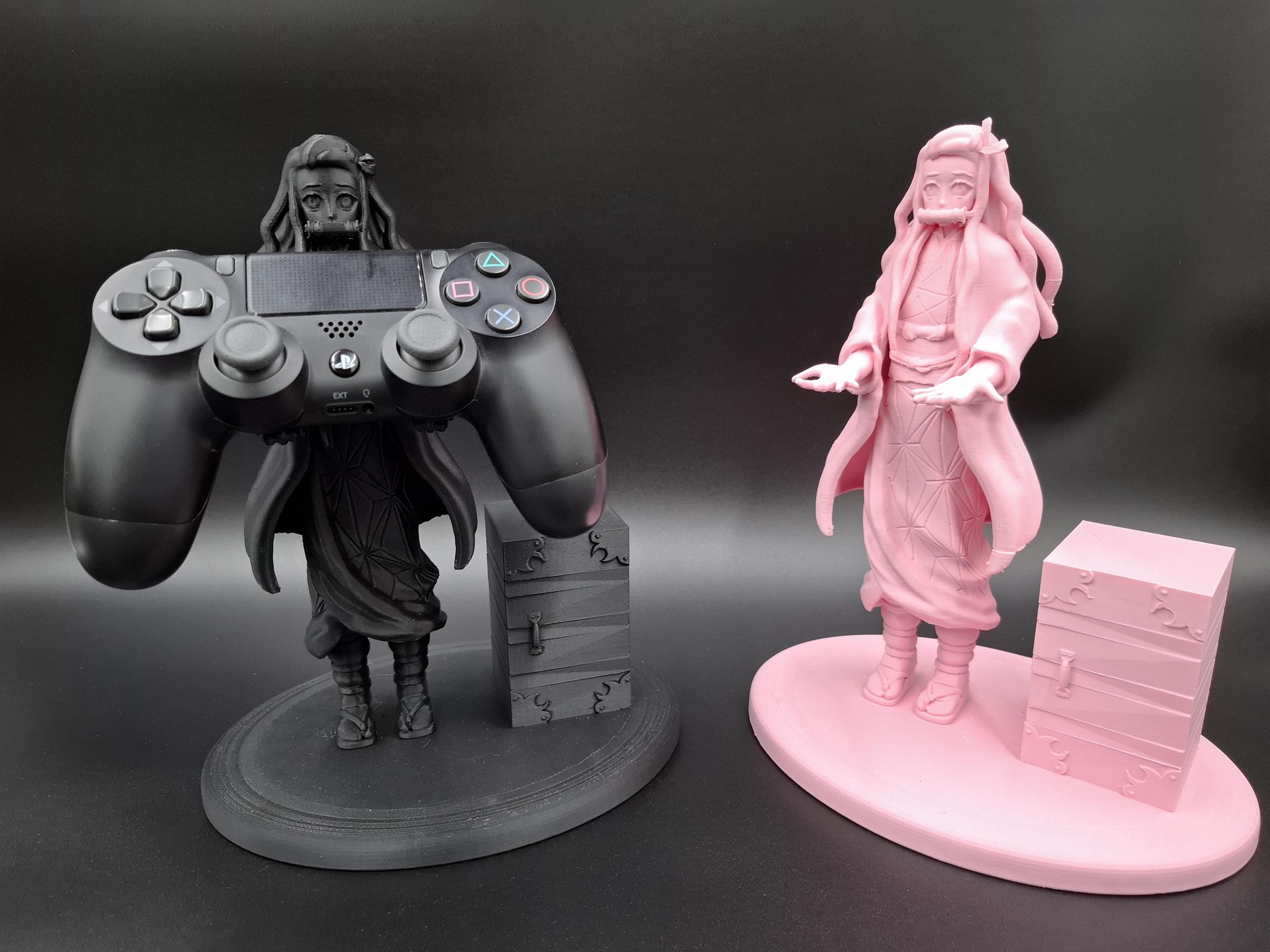 Demon Slayer Handpainted Nezuko Controller Stand | Demonslayer Geekgift ...