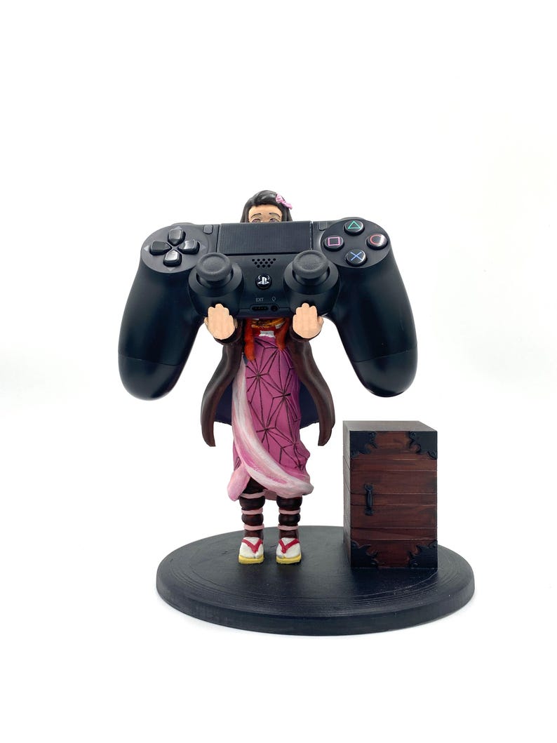 Demon Slayer Handpainted Nezuko Controller Stand | Demonslayer Geekgift ...