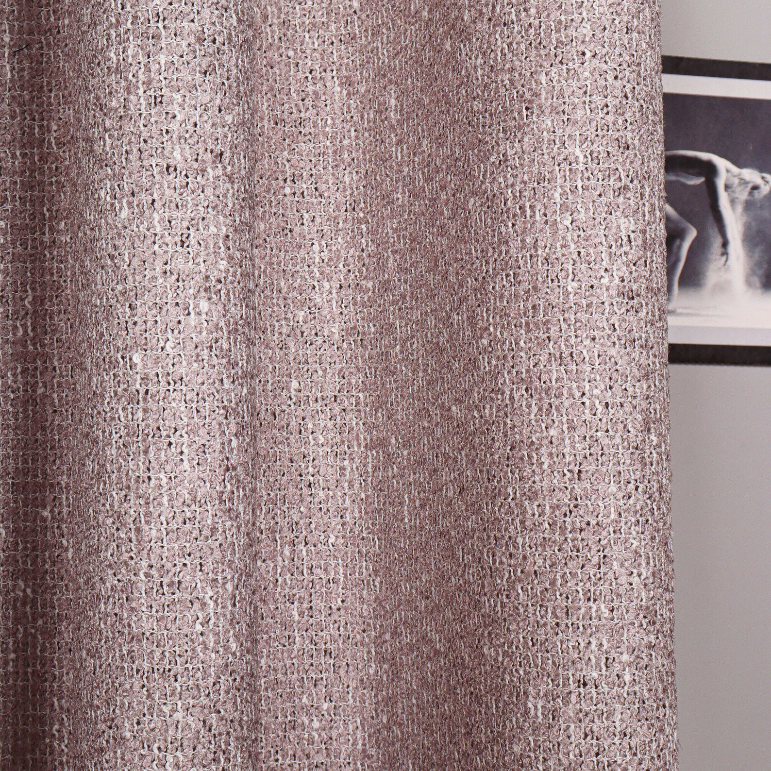 Soft Texture Boucle Curtain, Elegant and Cozy Panel for Home Decor ...