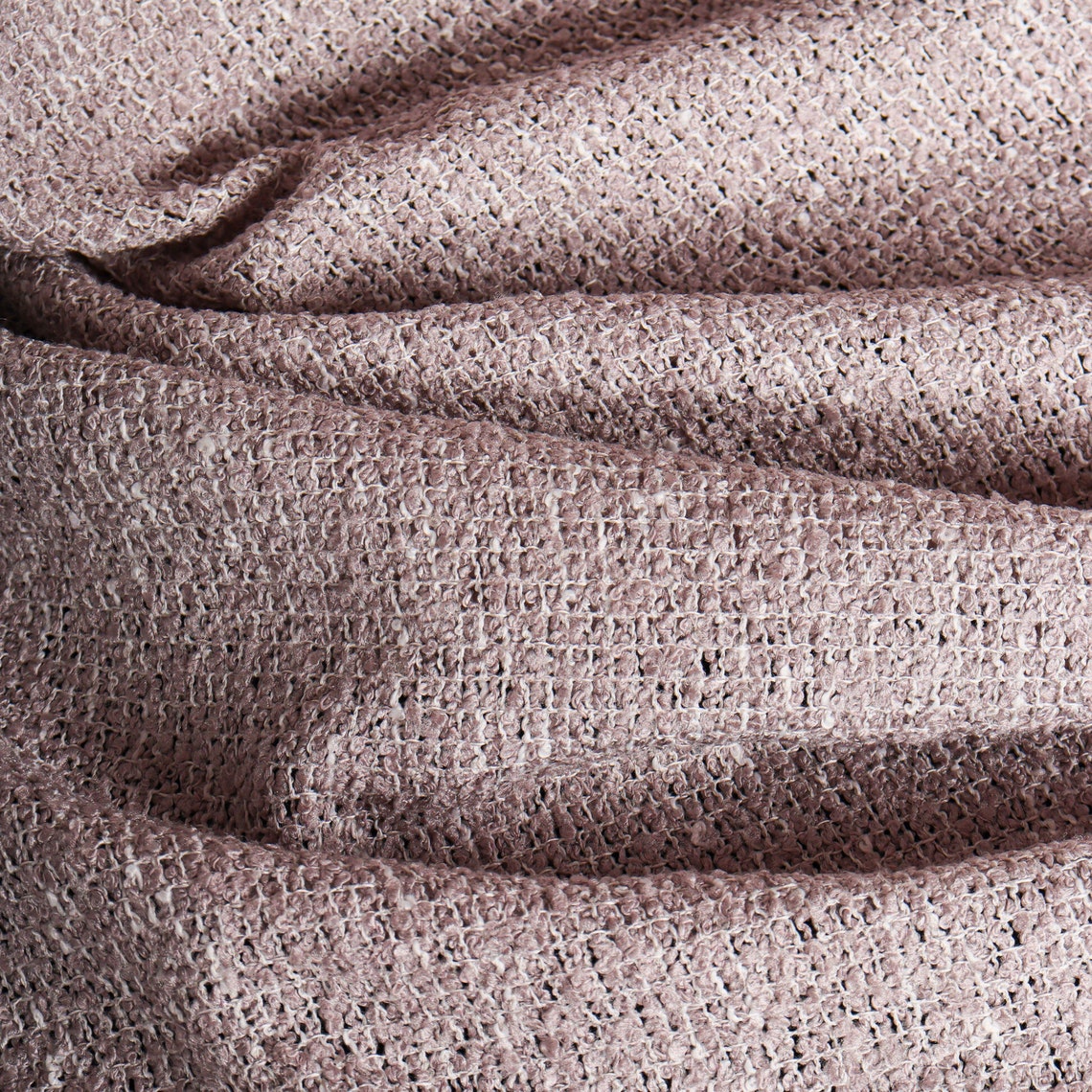 Soft Texture Boucle Curtain, Elegant and Cozy Panel for Home Decor ...
