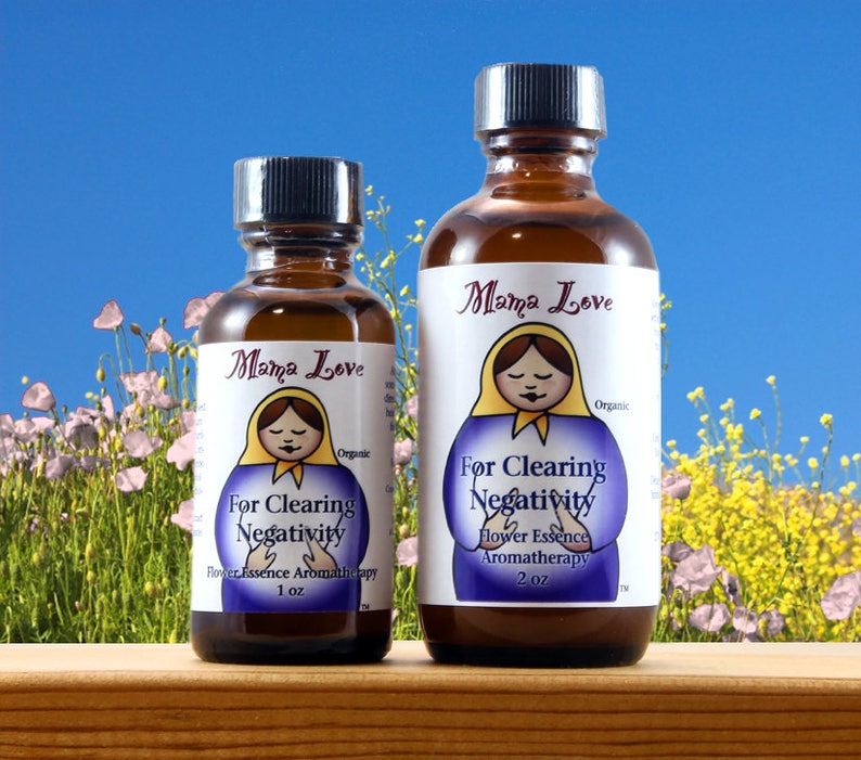 Clearing Negativity Flower Essence Dropper or Spray for - Etsy