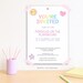 Popsicles on the Playground Invitation, Pastel Back to School Party ...