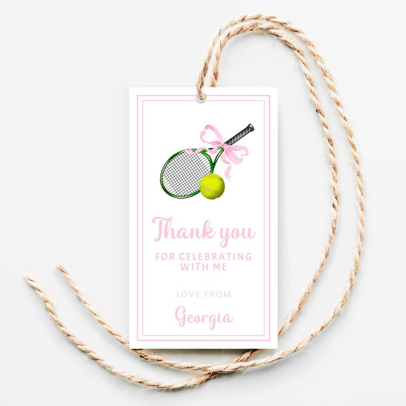 Tennis Theme Gift Bags - 60+ Gift Ideas for 2026