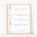 Spa Party Menu, Editable Spa Menu Sign for Girls, Pink Spa Menu, Spa ...