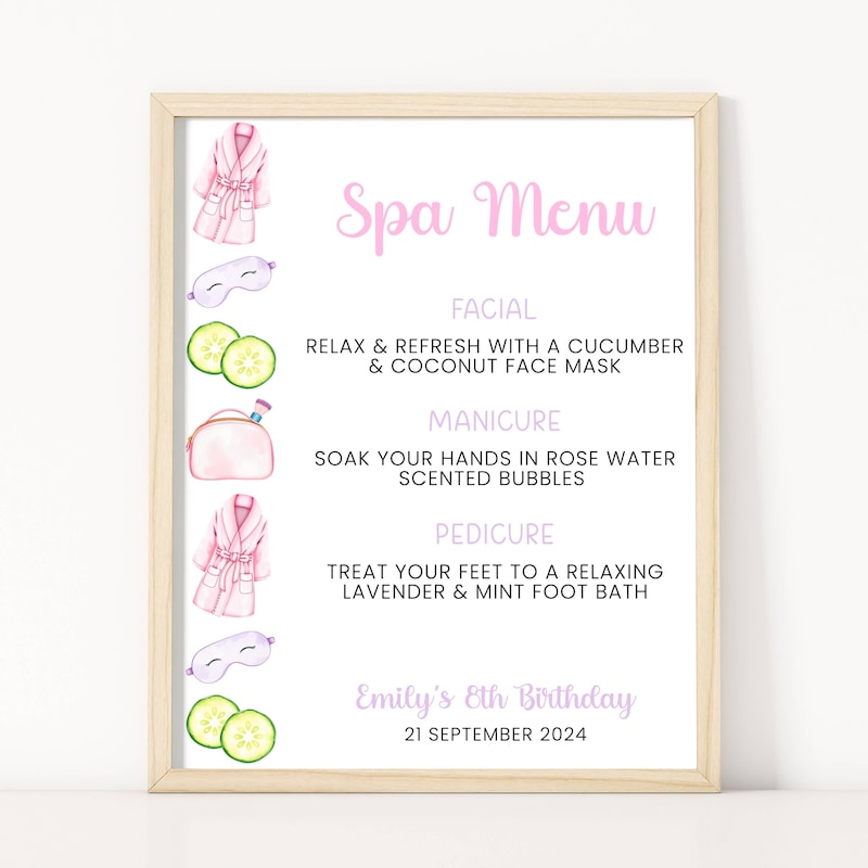 Spa Sign - Etsy