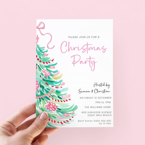 Christmas Invites - Etsy