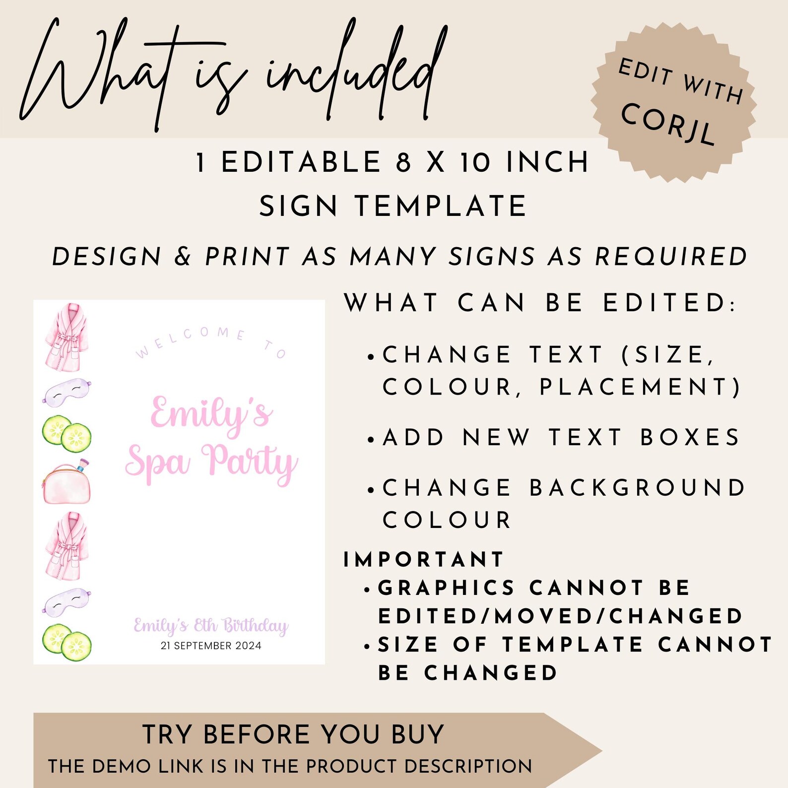 Spa Party Welcome Sign, Editable Spa Birthday Sign, Pink Spa Welcome ...