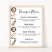 Spa Party Menu, Editable Pamper Party Sign, Spa Party Printable for ...
