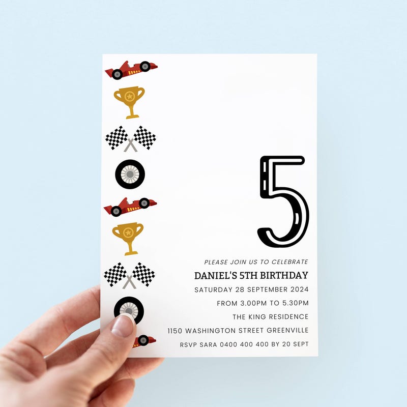 Turning 5 Cars - Etsy
