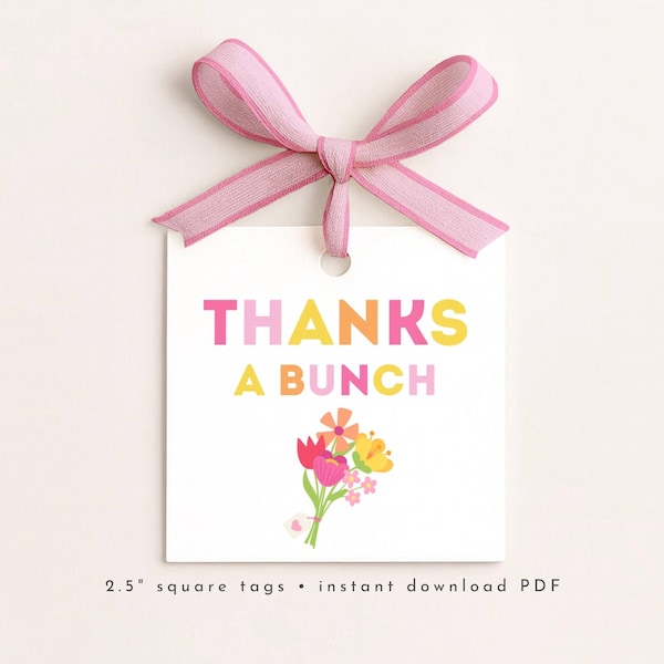 Thanks a Bunch - Etsy