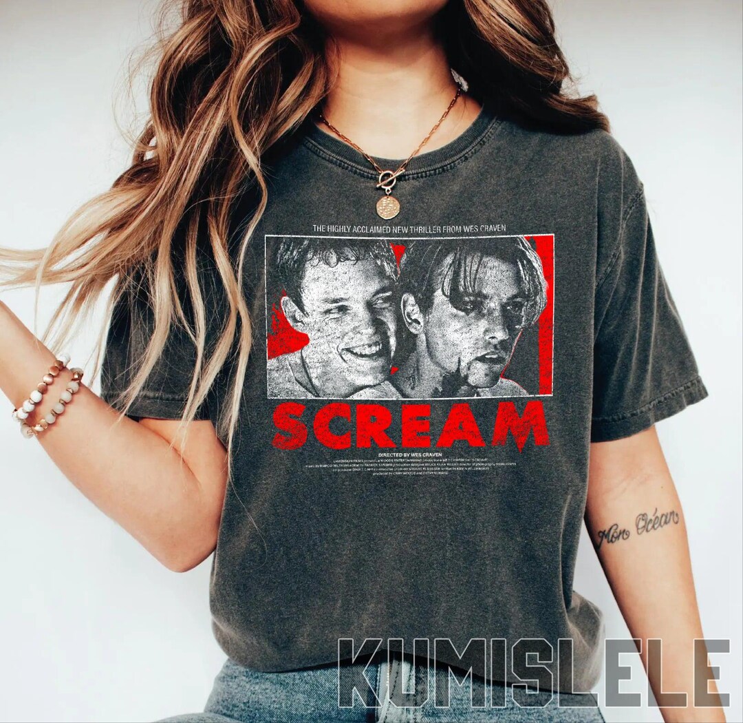 Vintage Scream Movie Comfort Colors Shirt - Etsy