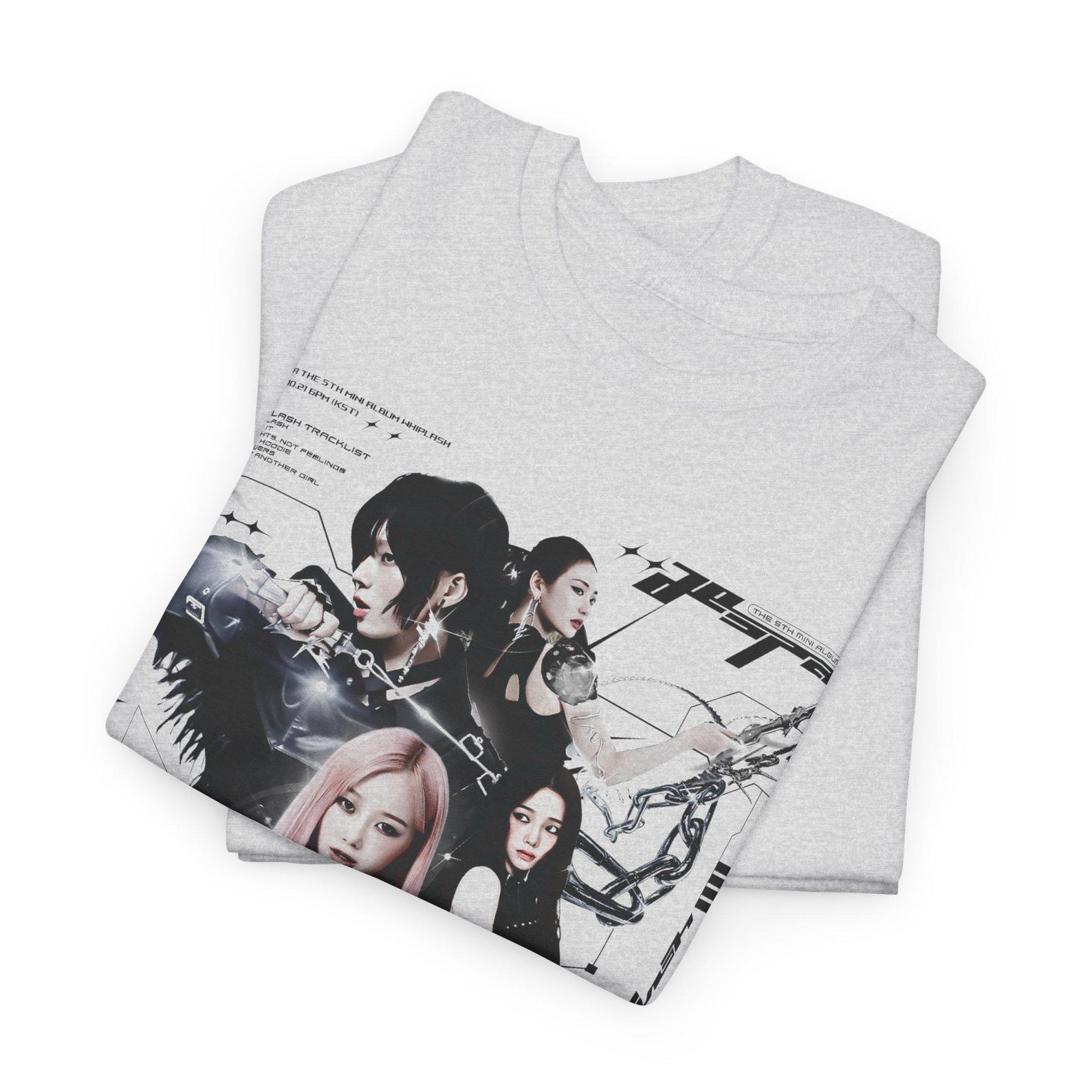 Aespa Whiplash Tshirt, Parallel Lines Tour Tee - Etsy