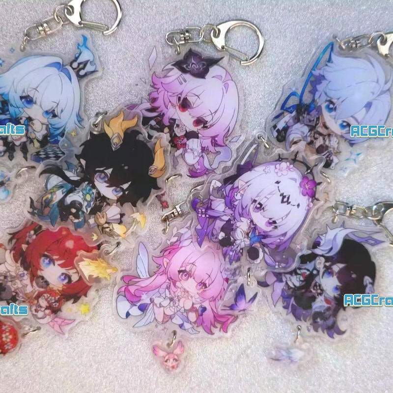 Cyrene Hsr Keychain - Etsy UK