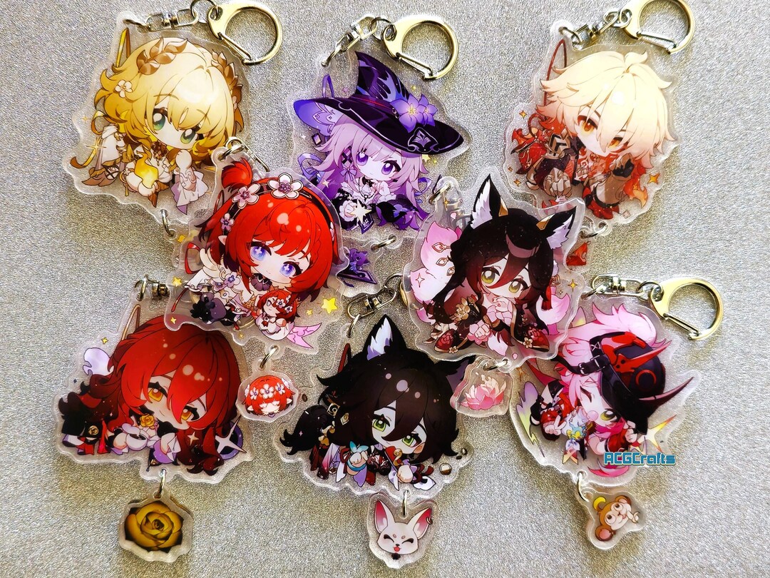 Buy 2 Get 1 Free Honkai Star Rail HSR Acrylic Charm --61 Characters ...