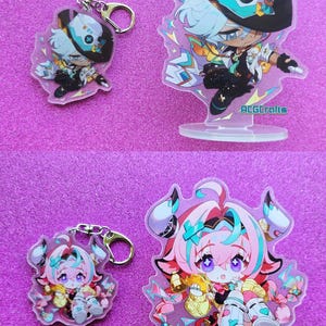 Genshin Impact Natlan Character Acrylic Keychain or Stand - Varesa Ifa ...