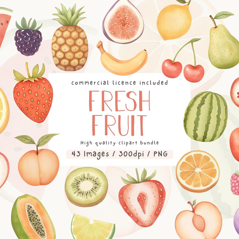 Fruit Illustration - Etsy