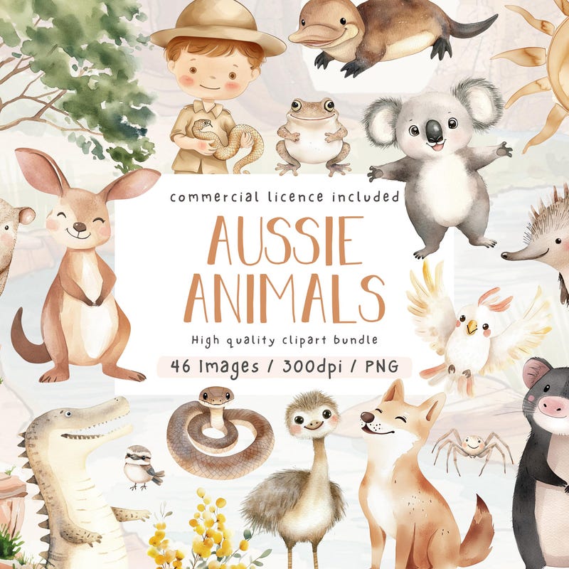 Australian Animal - Etsy