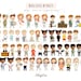 Kids Careers Clipart Bundle: Watercolor Children's Jobs (PNG) - Etsy