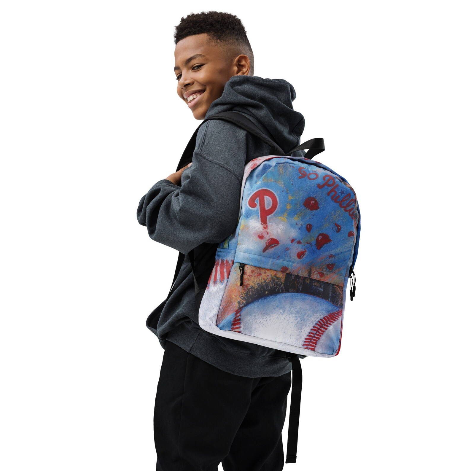 Phillies Fan Back to School Backpack Custom Designed by Philadelphia ...