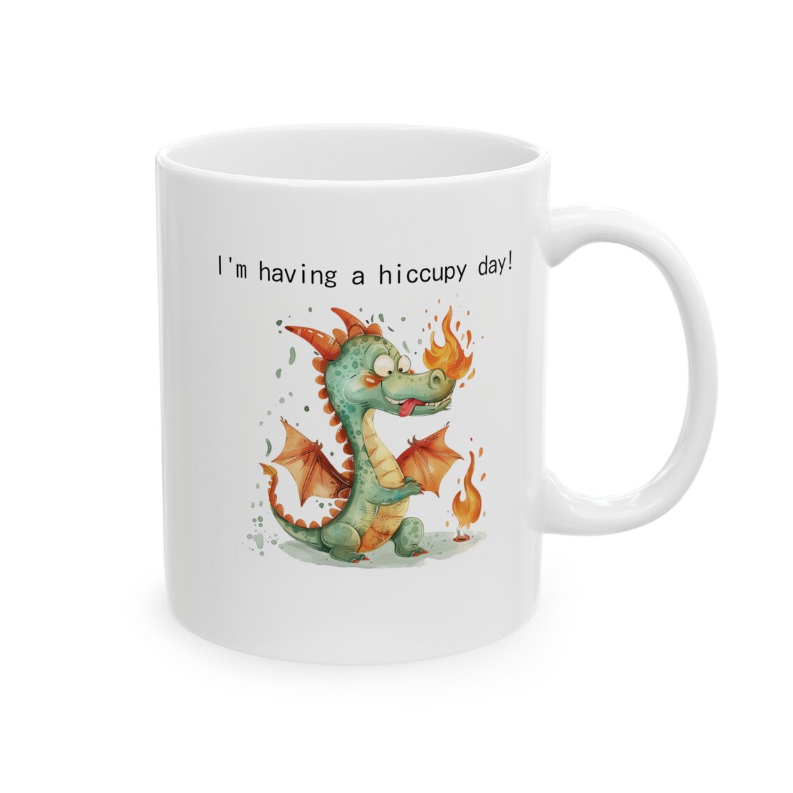 Cute Dragon Coffee Mug Hiccup Dragon Smile Gifts Gift for Him Gift for ...