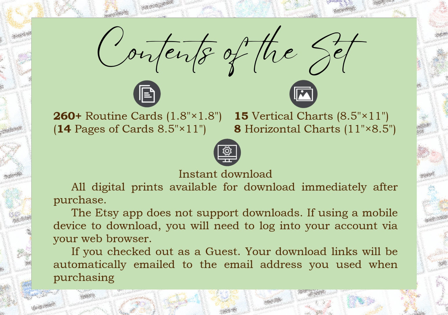 Editable Kids Daily Routine Cards, Chore Chart, Visual Schedule for ...