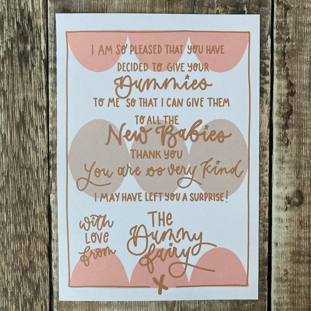 Dummy Fairy, Letter From the Dummy Fairy, Dummy, Downloadable Letter ...