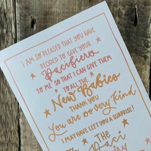 Paci Fairy, Pacifier, Pacifier Fairy, Digital Download, Letter From the ...