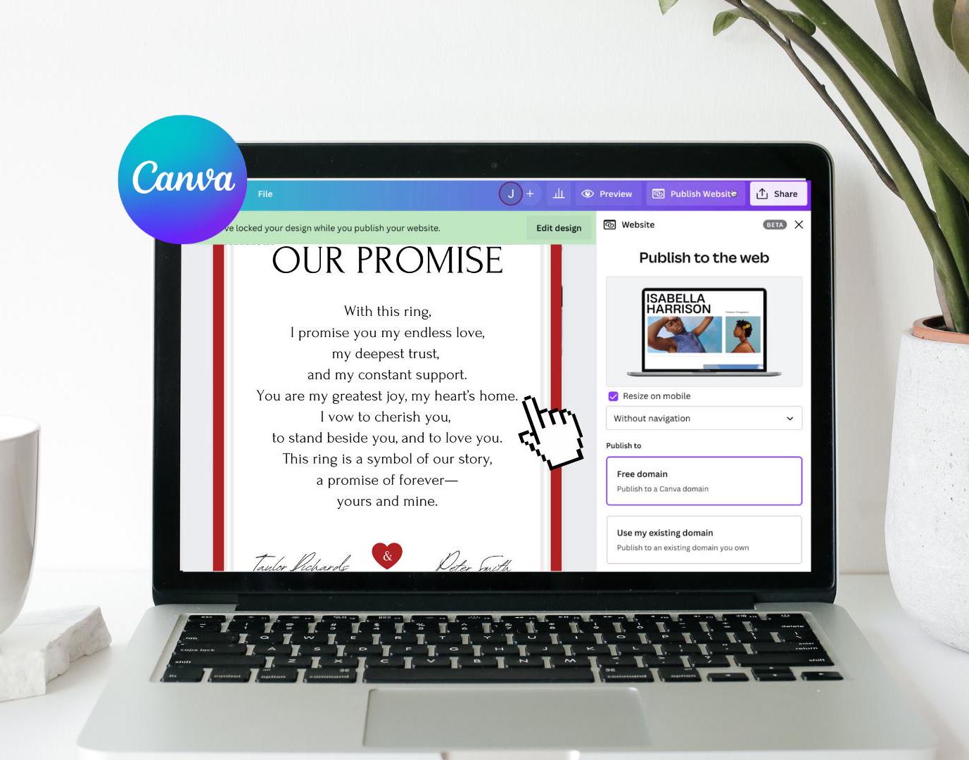 Romantic Certificate of Love Promise Ring Valentines Day Gift ...