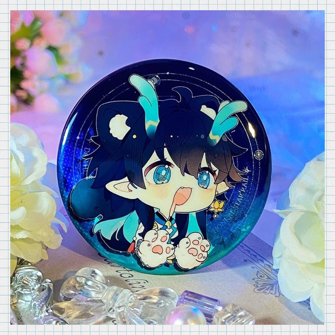 HSR Chibi Badge Set, 58mm Cute Kawaii Pins, 12 Character Ita Bag Gift ...
