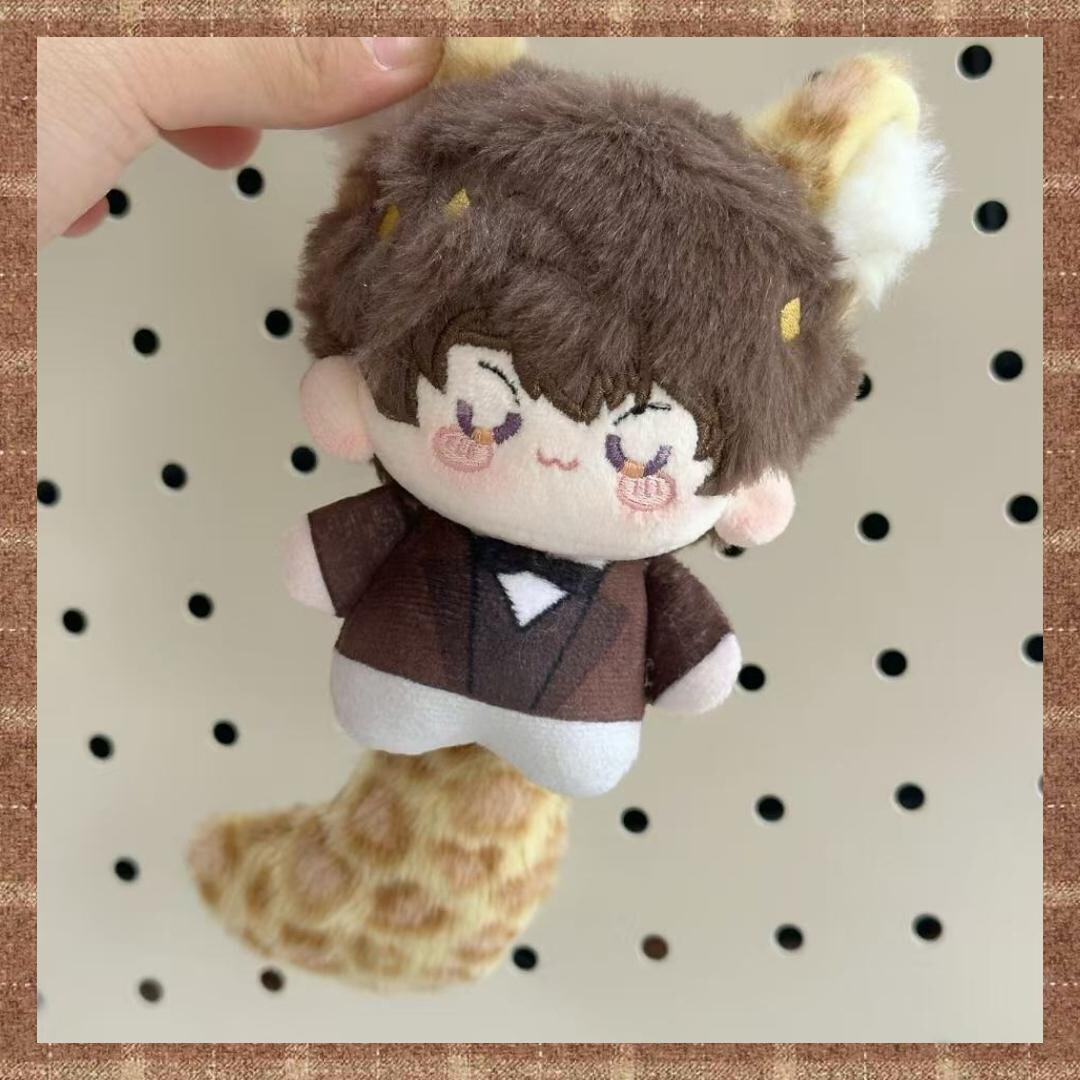 Love and Deepspace Caleb Plush Doll｜3 Expressions Magnetic Tail｜10cm ...