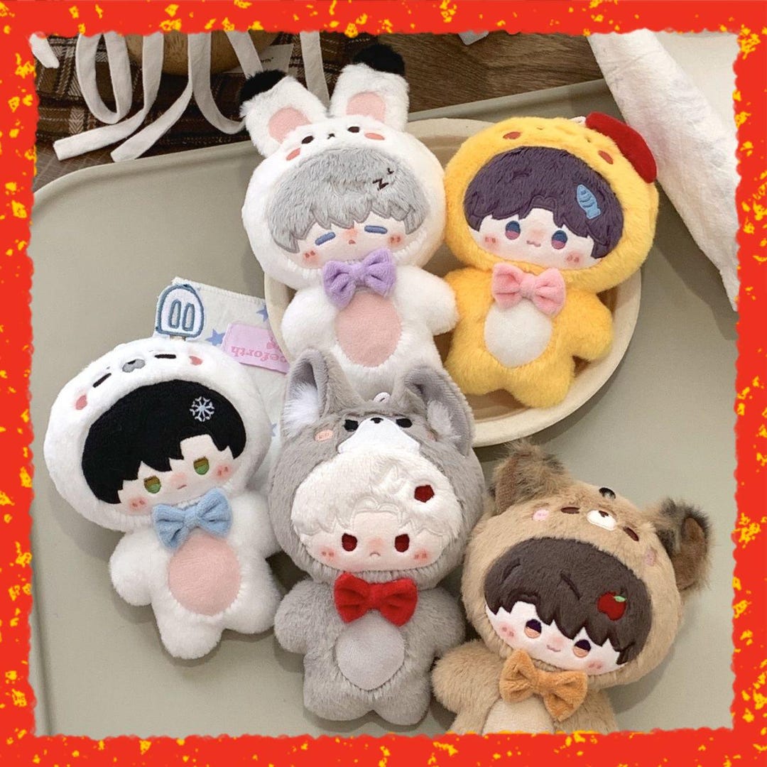 Love and Deepspace 10cm Plush Theme-chibi Sylus Plush,xavier,zayne ...