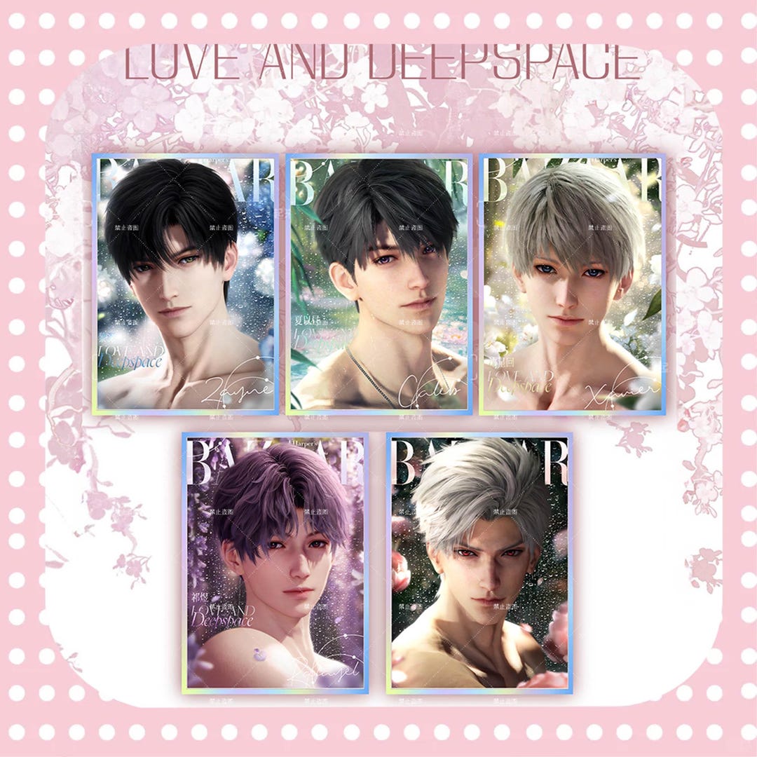 Love and Space Deep Spring Flower Series Shikishi Board:xavier, Zayne ...