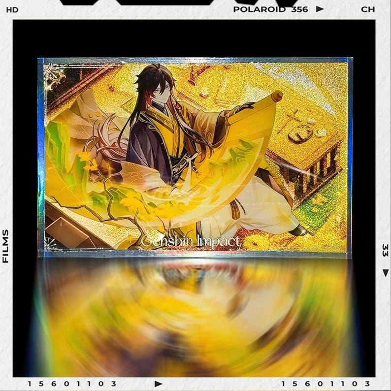 Genshin Impact Acrylic Shikishi Stand - Nefer, Phanes, Zhongli, Citlali ...