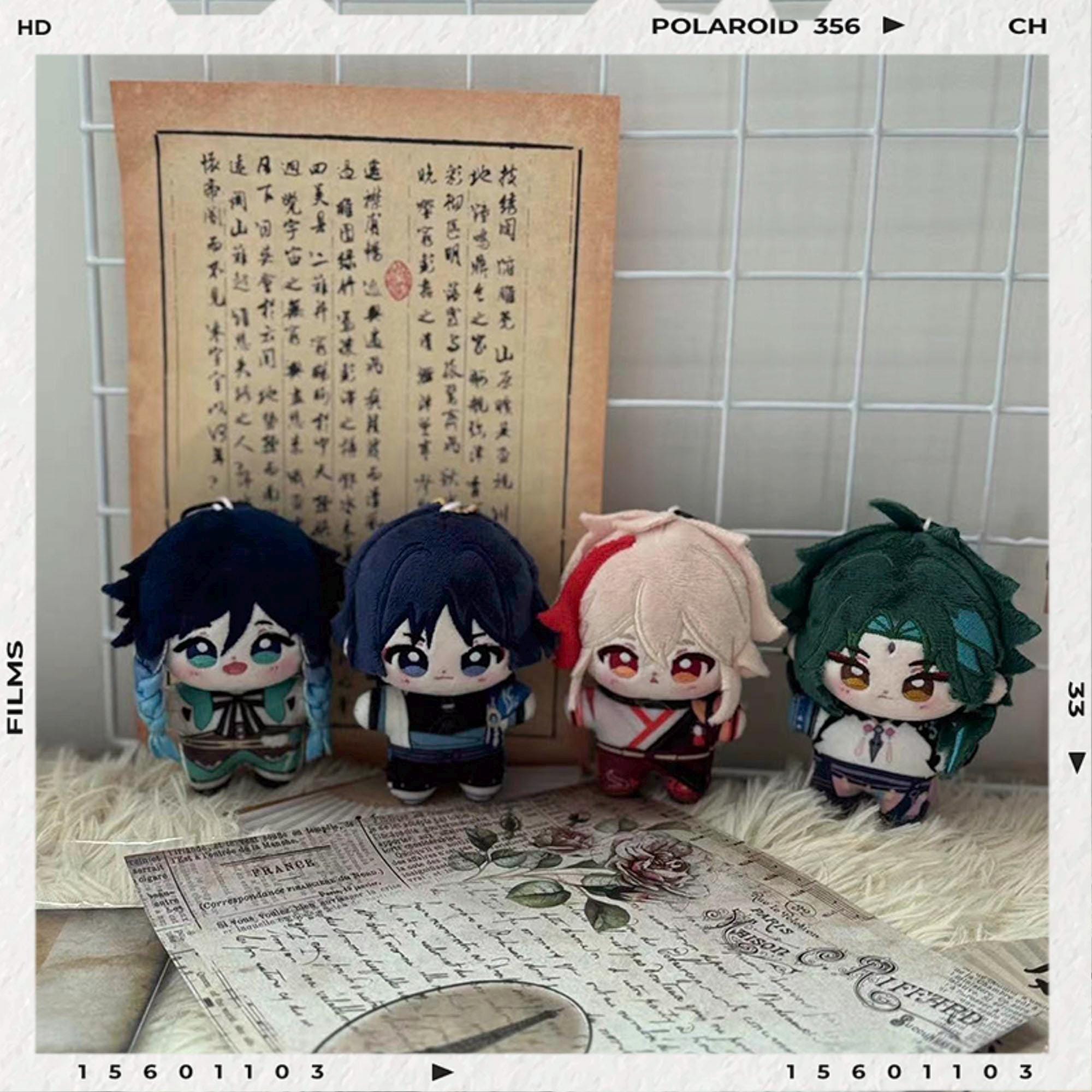 Genshin Impact Fan-made Plush Doll Keychain - Venti/xiao/kazuha ...