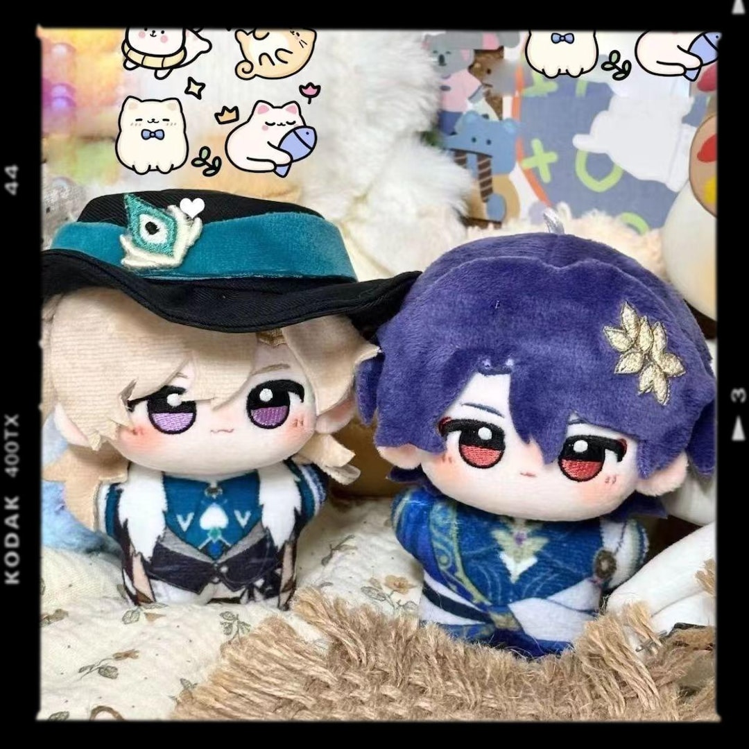 HSR Aventurine Dr. Ratio Plush Dolls, 10cm Cotton Dolls, Cute Character ...