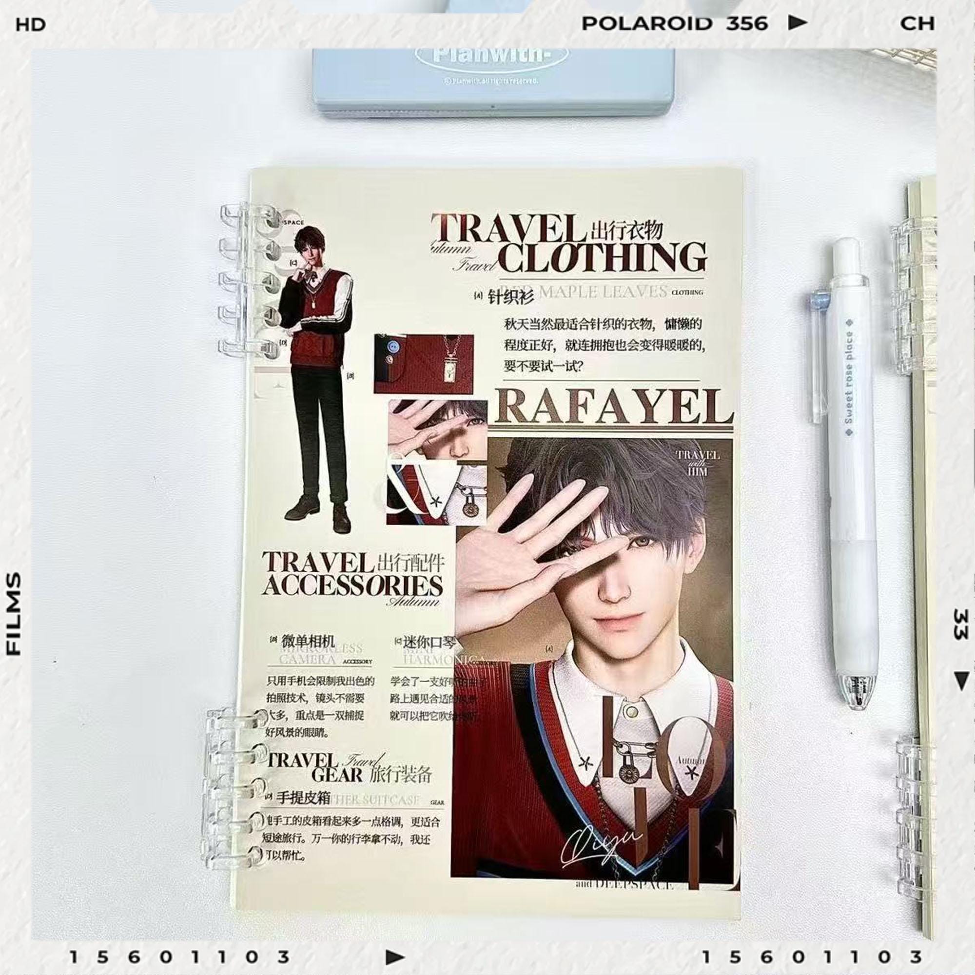 Love and Deepspace A5/B5 Notebook - 4 Characters Detachable Loose ...