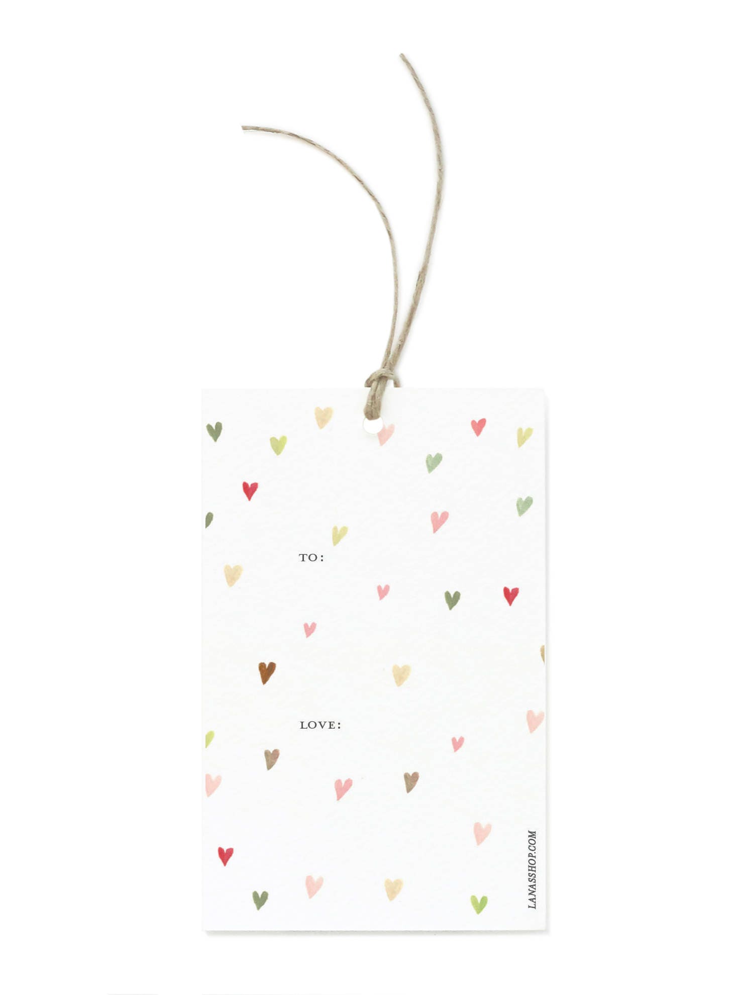 Hearts Gift Tags Set Perfect for Valentine's Day or - Etsy