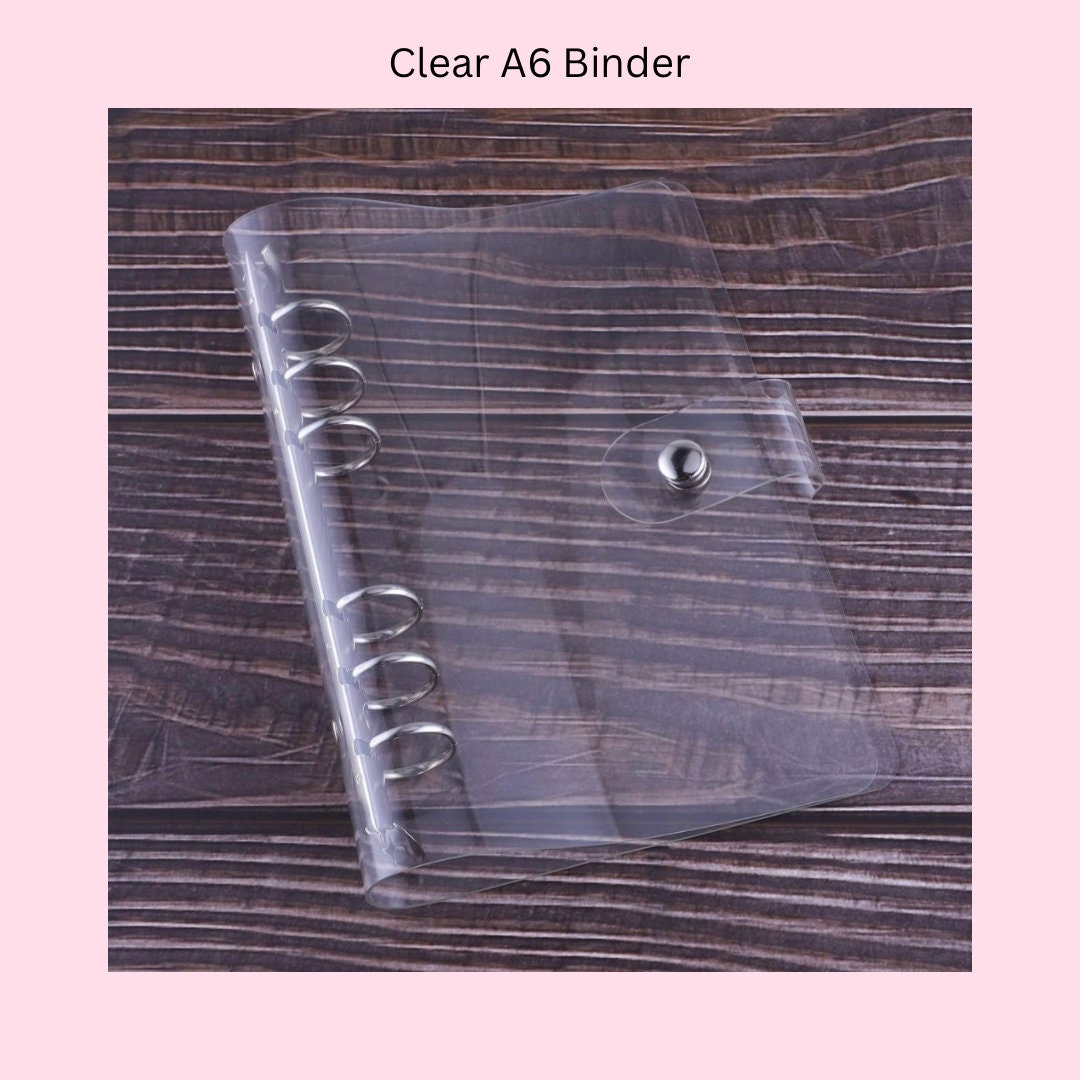 12 Months Savings Challenge Save One Thousand Dollars A6 Binder ...