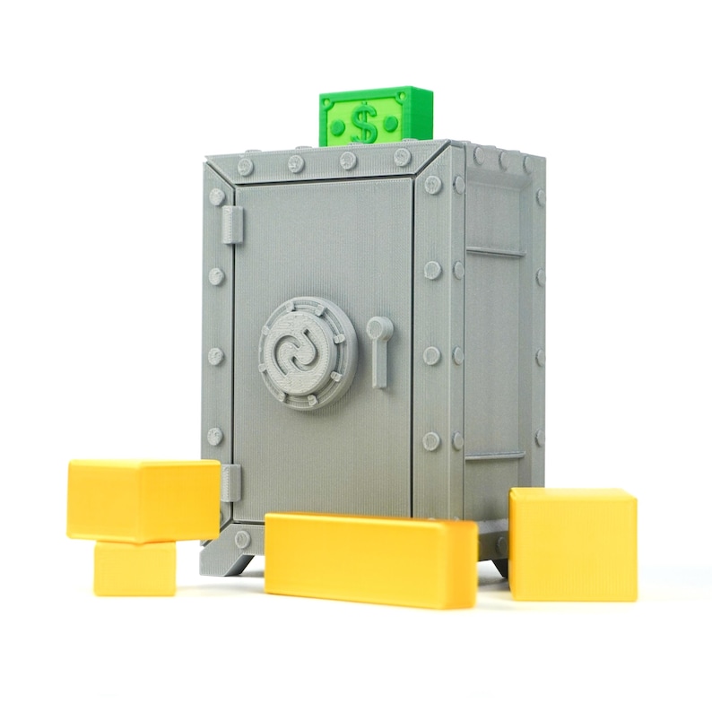 3D Printed Safe Puzzle Box for Adults, Difficult Challenging Brain ...