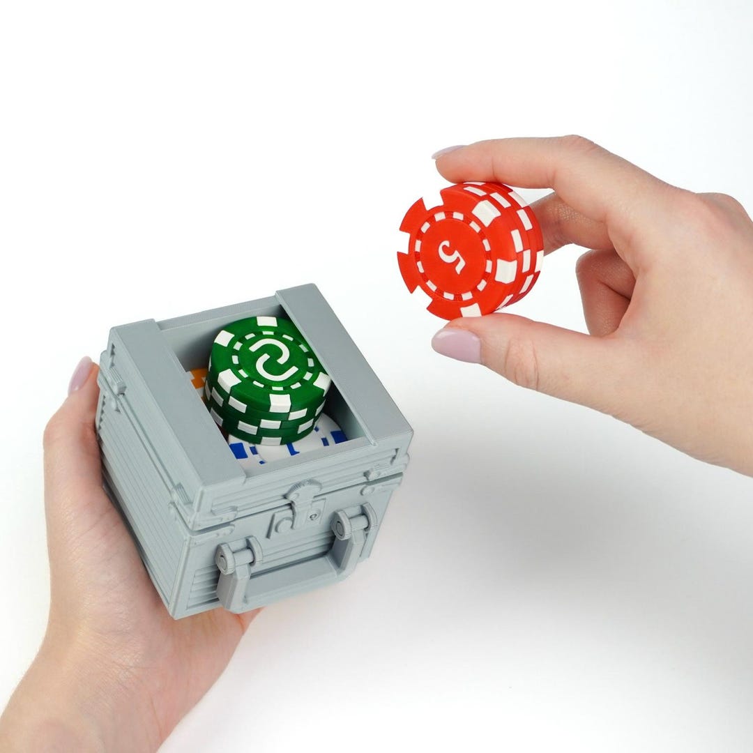 Logic Educational Puzzles, Family Game Night Poker Puzzle, 3D Printed ...